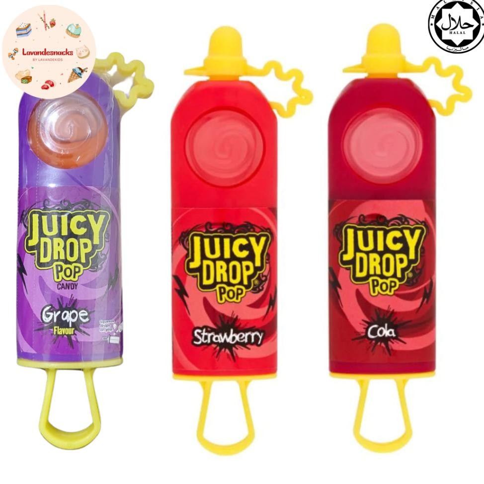 Jual Permen Lolipop Tetes Bazooka Juicy Drop Pop Rasa Favt | Shopee ...