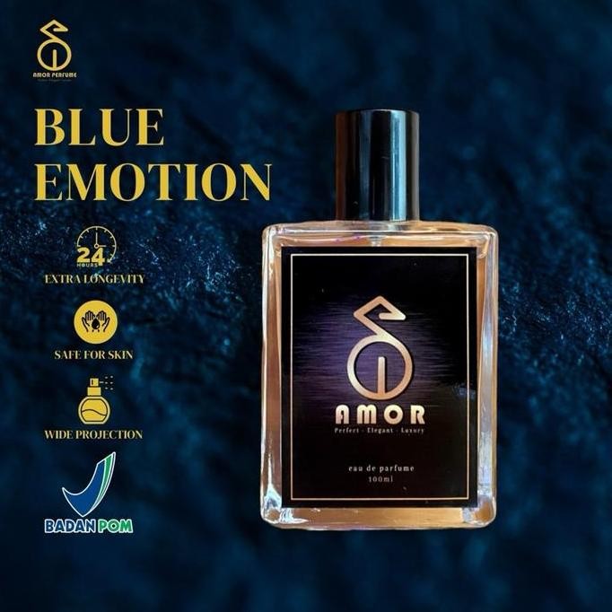 Jual Blue Emotion Platinum - Parfum Pria Tahan Lama by Amor Perfume RIY ...