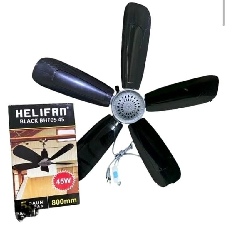 Jual Hot - Kipas Angin Gantung Helifan 45 Watt Jumbo ( 5 Daun Kipas ...