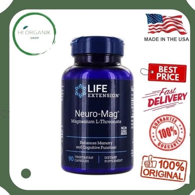 Jual Life Extension Neuro-Mag Magnesium L-Threonate 90 Caps - Neuro Mag ...