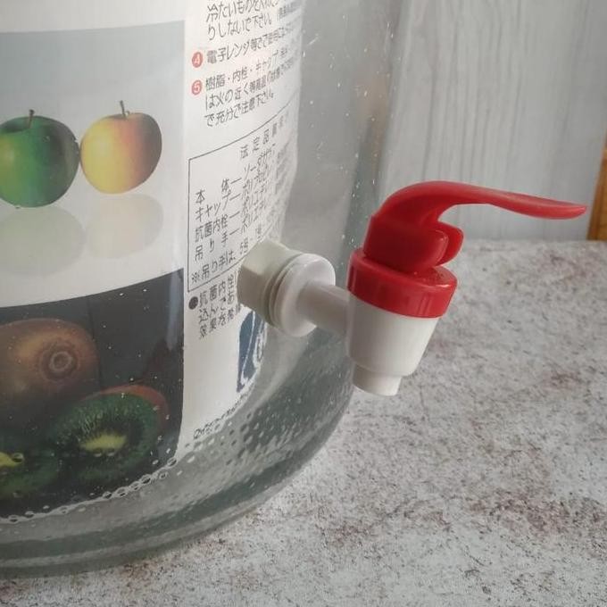 Jual Toples Kaca Fermentasi Kedap Udara 12 Liter Kran Home Line ...