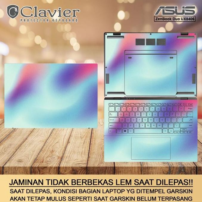 Jual Cover Garskin Laptop Asus ZenBook Duo UX8406 UX8406M UX8406MA ...