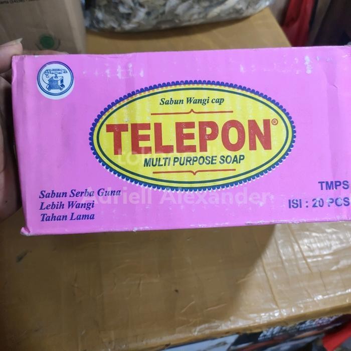 Jual Sabun Telepon Multi Purpose Soap 1 dus isi 20pcs | Shopee Indonesia