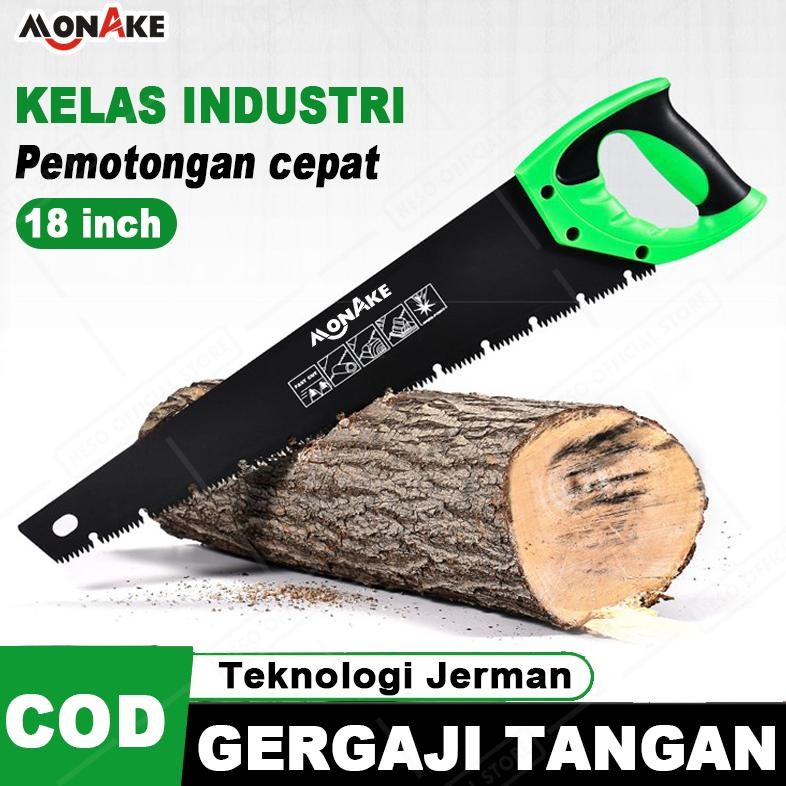 Jual Gergaji Potong Kayu 18inch CODMata Original Germany Tangan Graji ...
