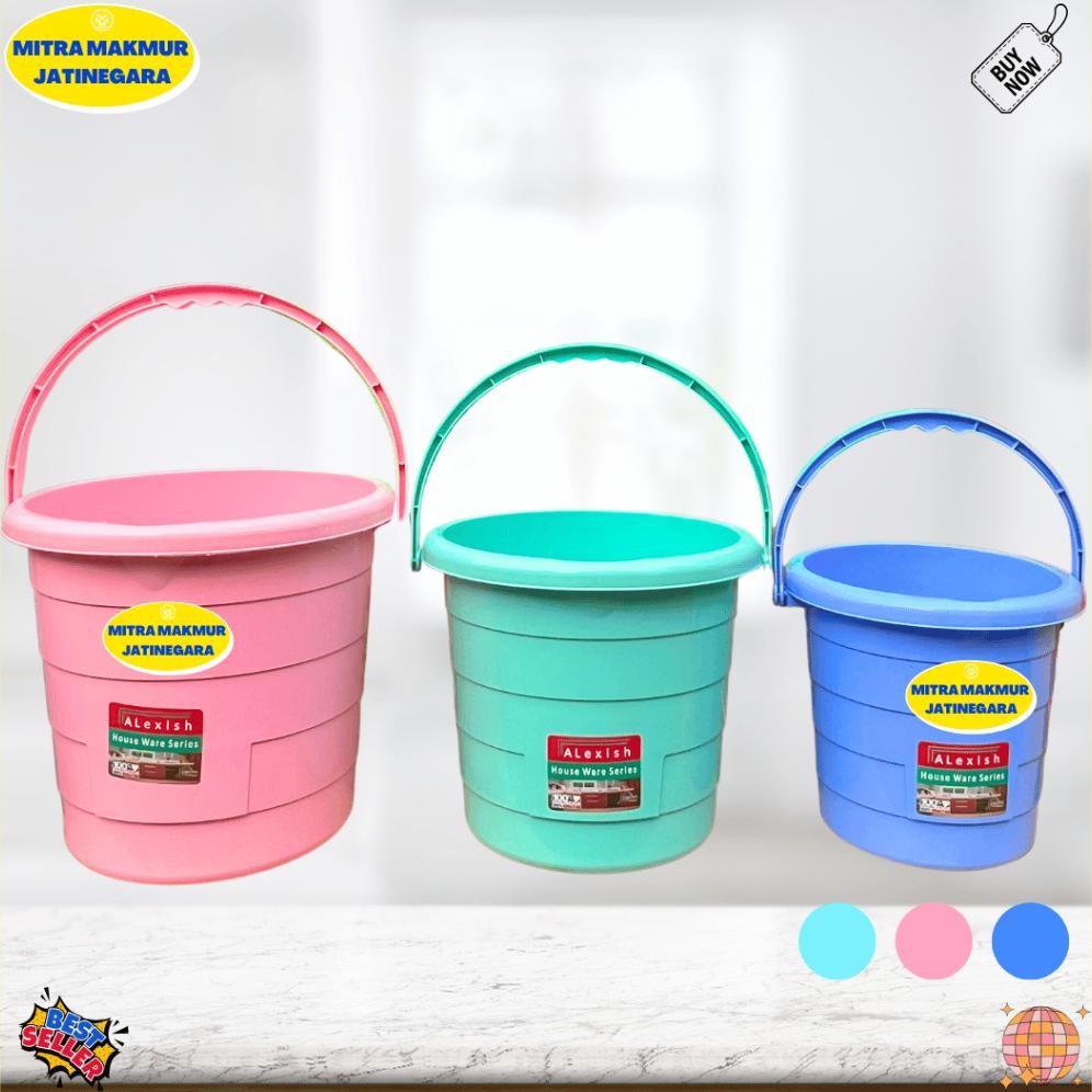 Jual EMBER PLASTIK WARNA PASTEL 3 4 6 GALON ( 12 16 22 LITER ) PAIL ...