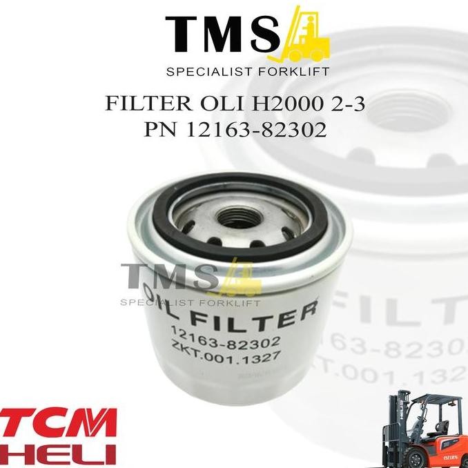 Jual TERLARIS - Filter Oli transmisi HELI TCM Forklift 2- Ton 26-8202 ...