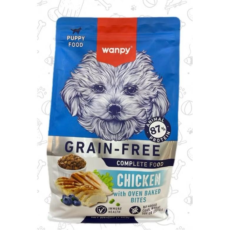 Jual Wanpy Dry Food For Dog Oven Baked Bites Untuk Puppy Dan Dewasa ...