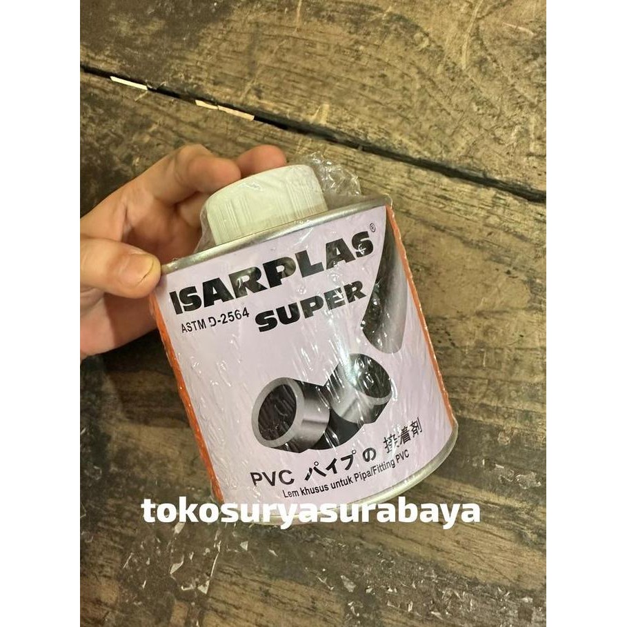 Jual 1 kaleng lem pipa isarplas original lem paralon lem pipa pvc lem ...