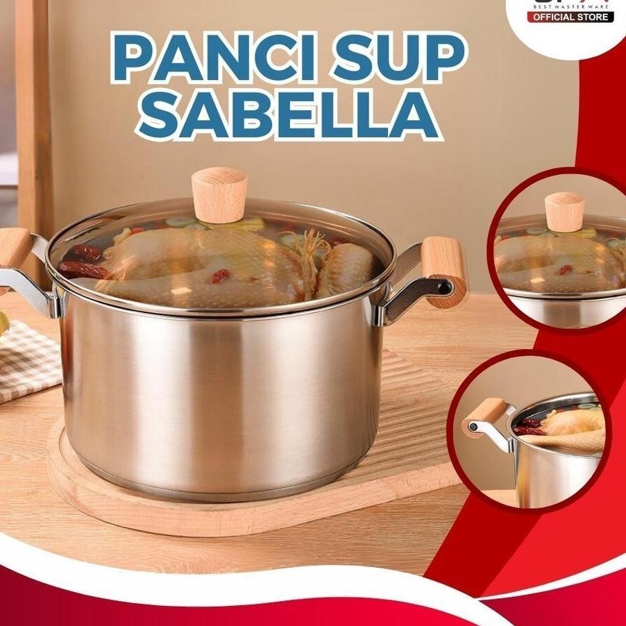 Jual Panci Sup Sabella Stainless Tebal Panci Kukus Ikan Bakpao Siomay ...