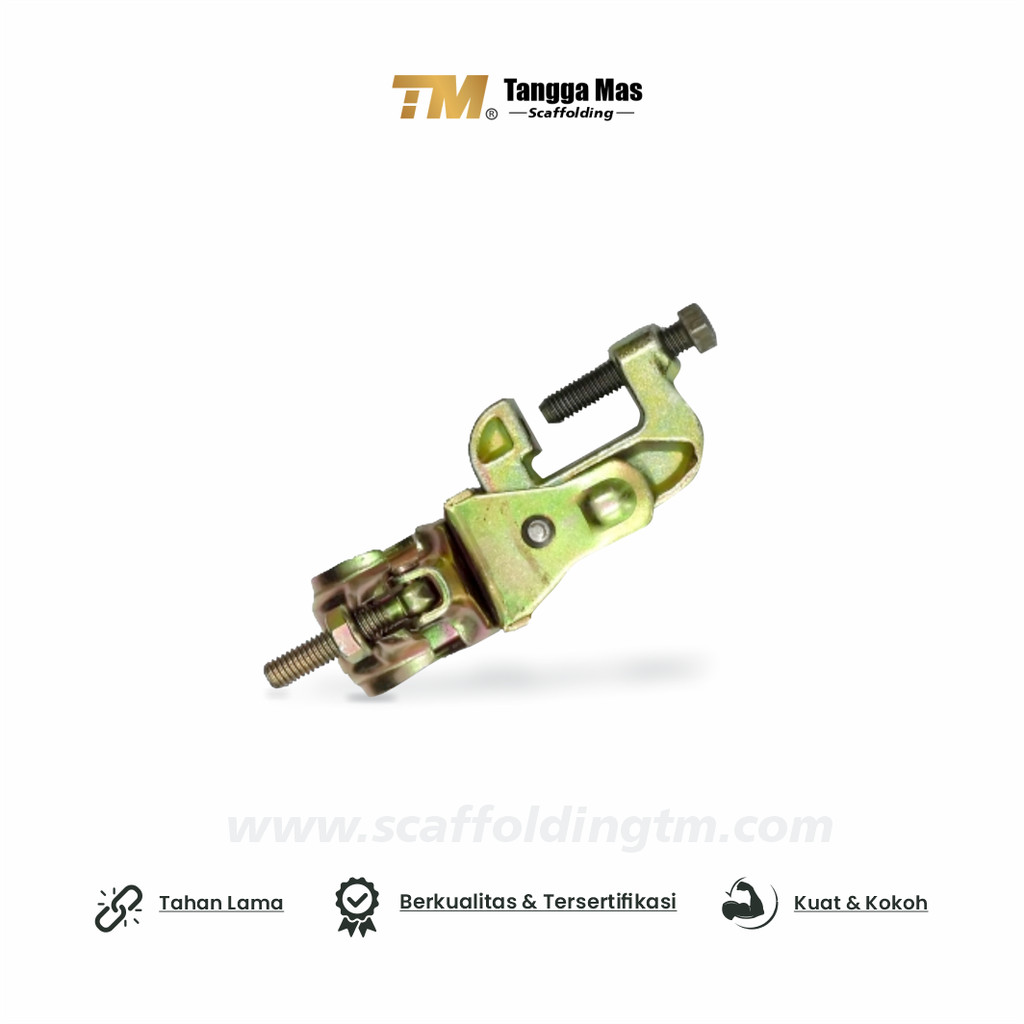 Jual FIX & SWIVEL BEAM CLAMP STANDARD JIS UNTUK SCAFFOLDING JENIS PIPA ...