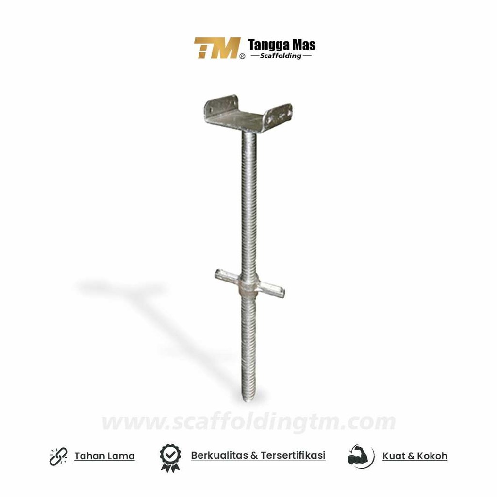 Jual U-HEAD T60 M38 /U-JACK UNTUK SCAFFOLDING PIPA, PCH KWIKSTAGE ...