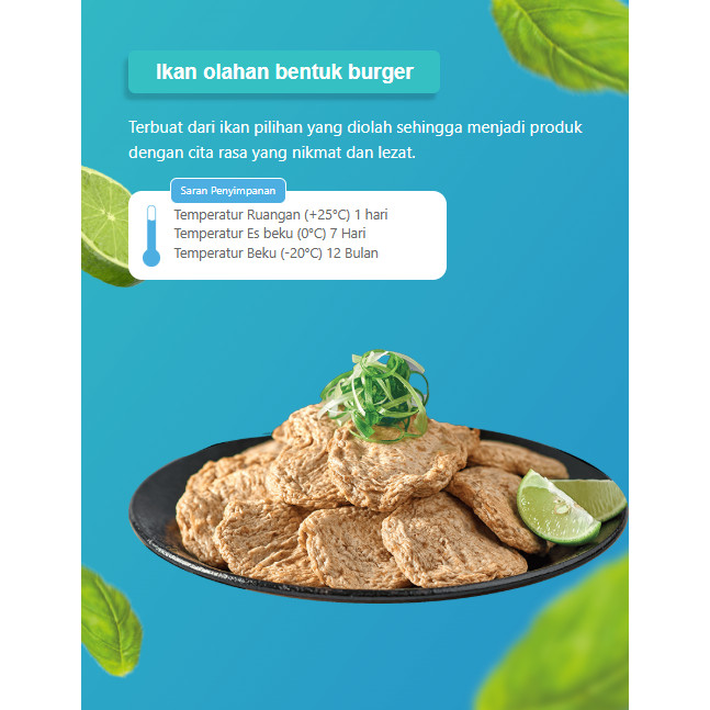Jual ILM TEMPURA BURGER 500 gram | Shopee Indonesia