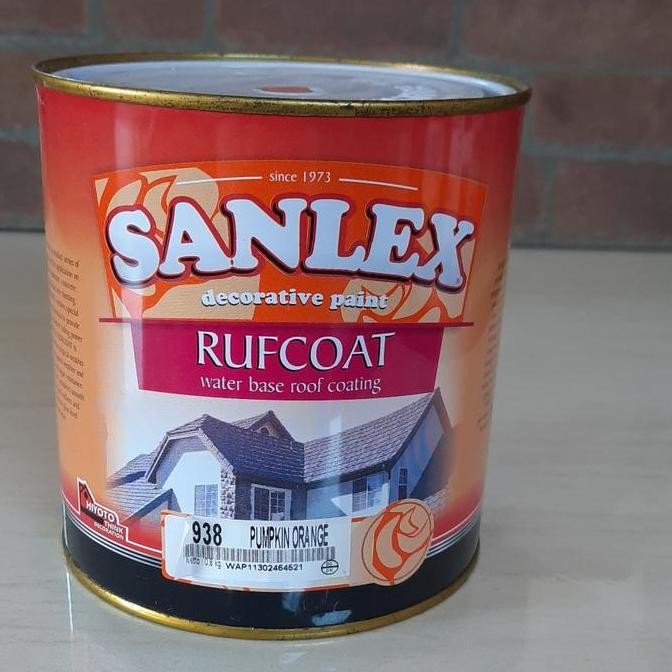 Jual @#@#@#] Sanlex | Cat Genteng Rufcoat Water Base Roof Coating 1kg ...