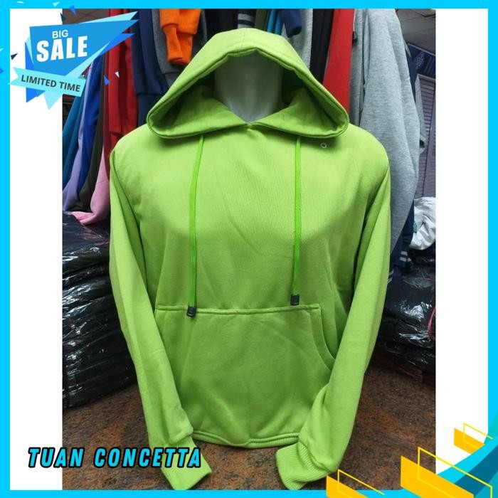 Jual JAKET HOODIE JUMPER SWEATER DISTRO HIJAU STABILO IJO NEON BANYAK ...
