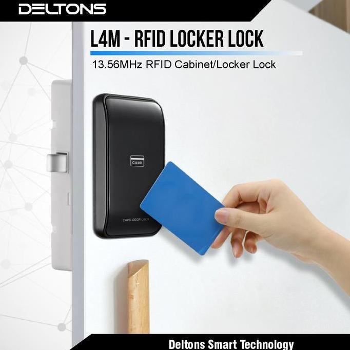 Jual Smart Locker Cabinet Lock Deltons L4M Standalone RFID Card ...