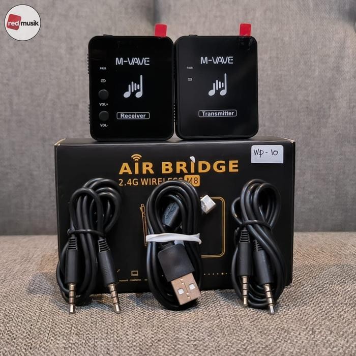 Jual In Ear Monitor M Vave WP 10 MVave Wireless Ear Monitor WP10 Set ...