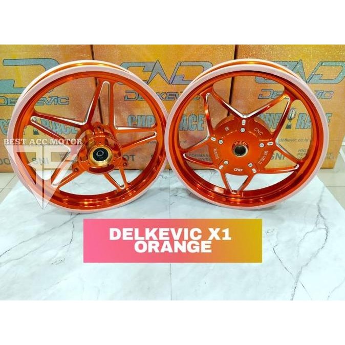 Jual Velg Delkevic Dnd Bintang X1 Velg Aerox Ring 14 Pnp Pemasangan ...