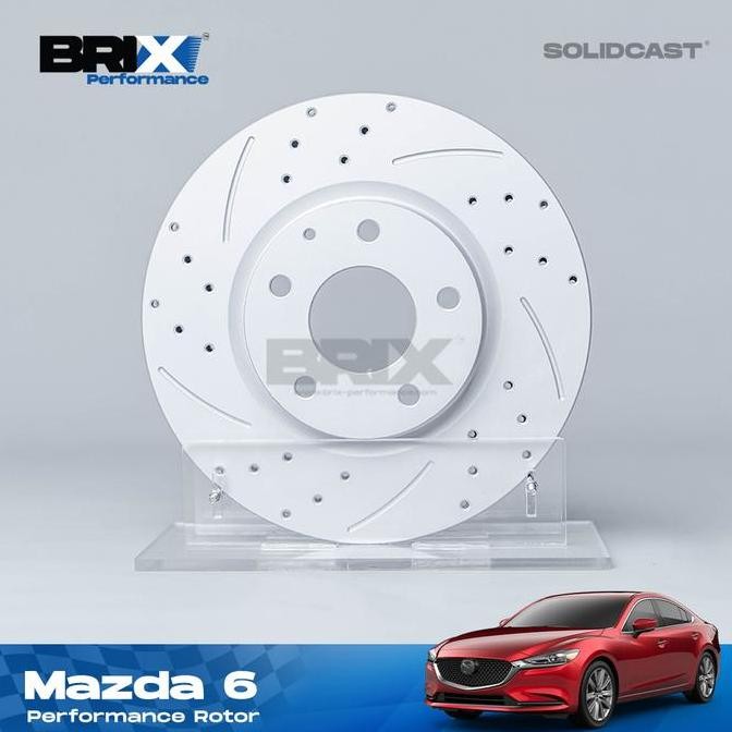 Jual Promo BRIX Brake Disc Piringan Rem Depan Mazda 6 Skyactiv Rotor ...
