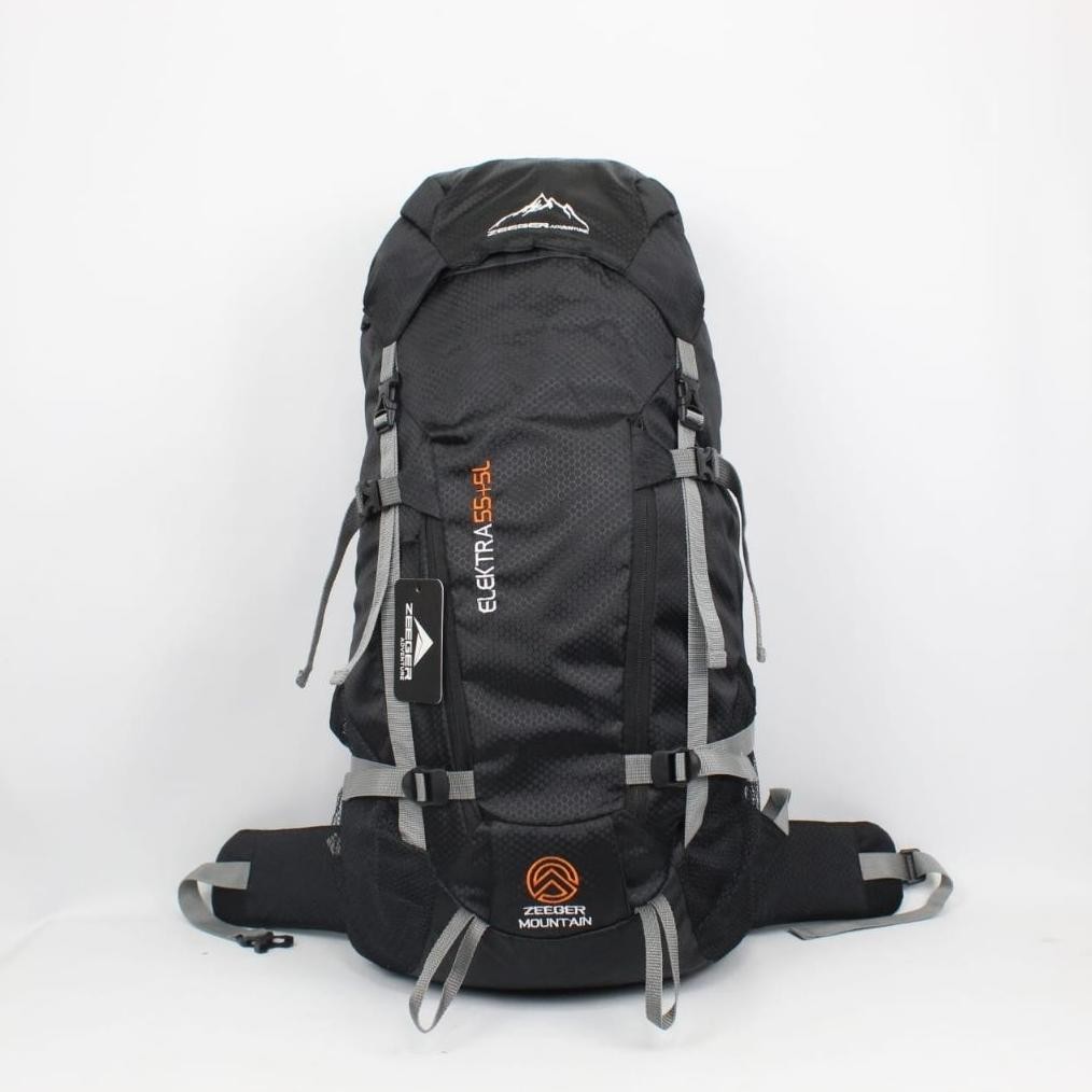 Jual TAS GUNUNG ZEEGER 50 LITER FIBER # TAS HIKING 50L # TAS CARRIER ...