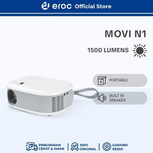 Jual MYMO- EROC Smart Mini Projector - Portable LCD MOVI N1 (Basic ...