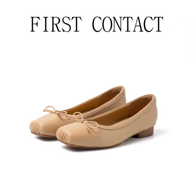 Jual Promo First Contact Sepatu Kasual Wanita Flatshoes Ballerina Solea ...
