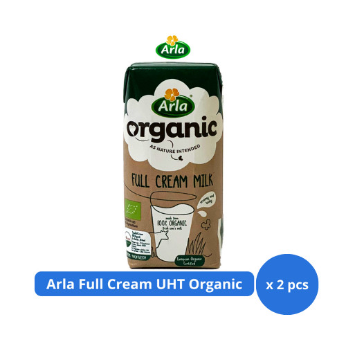 Jual Arla Full Cream Milk UHT Organic 200ml x 2 pcs | Shopee Indonesia