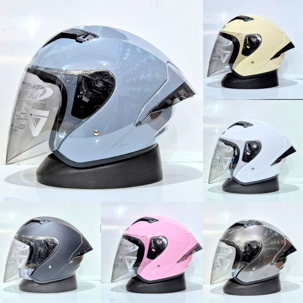 Jual Helm GM G2 solid new | Shopee Indonesia