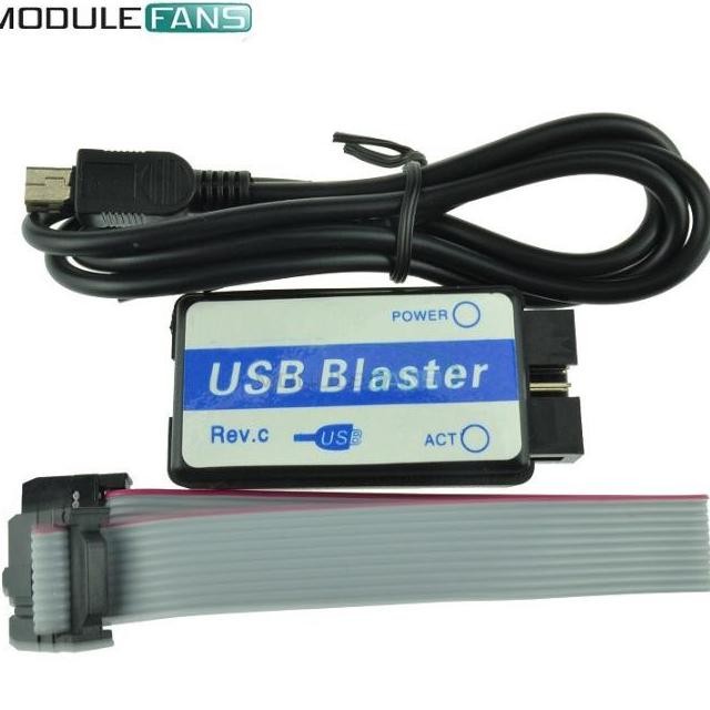 Jual USB BLASTER MODULE MINI USB TO ALTERA CPLD FPGA NIOS JTAG | Shopee ...