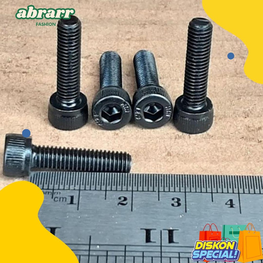 Jual Wajib Punya! Baut L Baja M5 X 20 / Baut L M5 X 20 / Baut L M5X20 ...