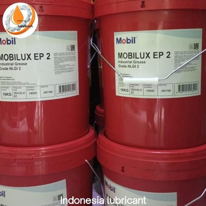 Jual Mobilux Ep 2 Grease Litium General Purpose Nlgi 2 Pail 1 Kg ...