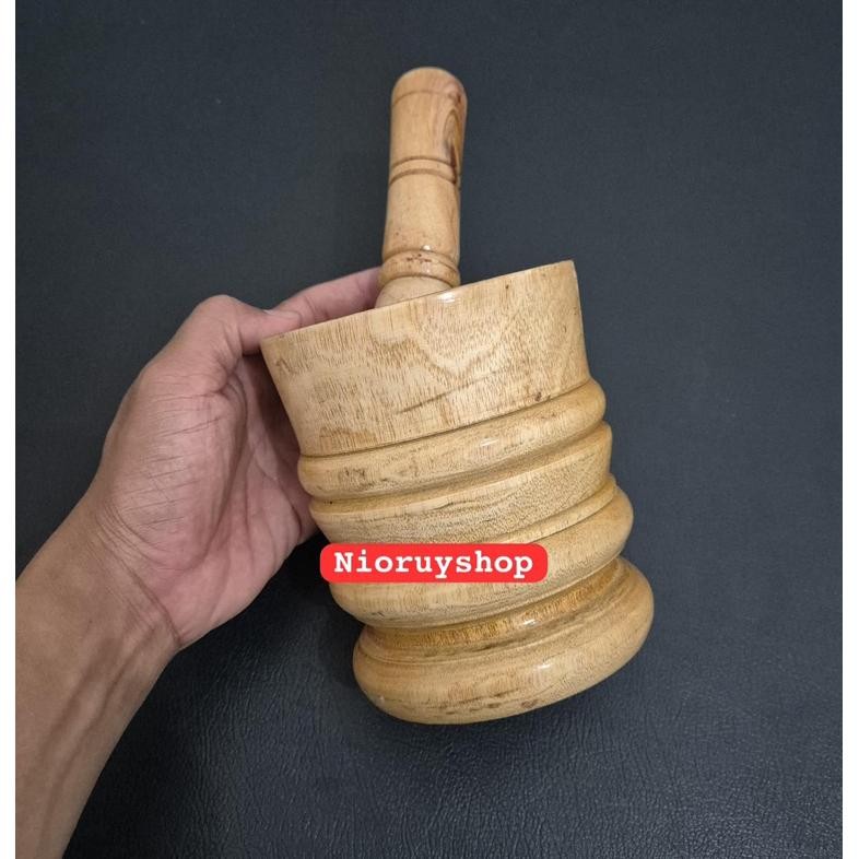 Jual Bisa Cod Lumpang Kayu Murah / Lumpang Kayu Tradisional / Tumbuk ...