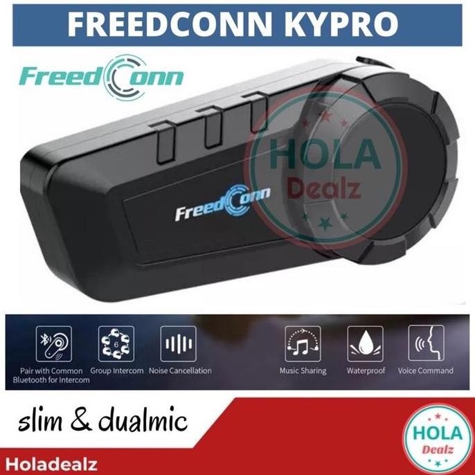 Jual Freedconn Ky Pro Bluetooth Helm Type C 6 Rider Intercom Kypro ...
