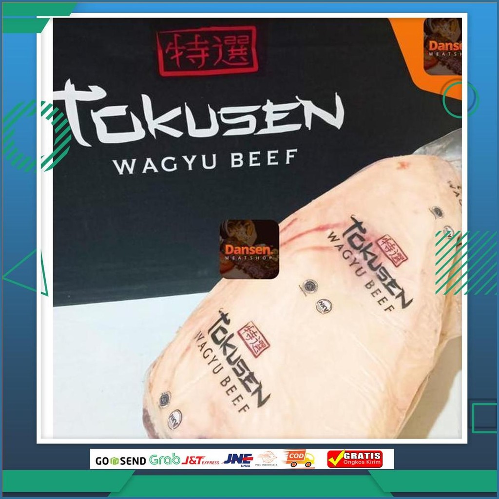 Jual Premium Picanha Steak Loaf Tokusen Wagyu Mb 4-5 Gosend | Shopee ...