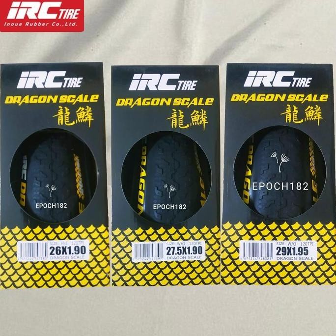 Jual Ban Luar Sepeda Irc Dragon Scale 26 X 1.90, 27.5 X 1.90 & 29 X 1. ...