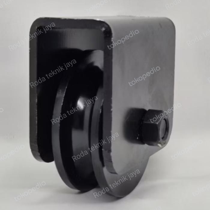 Jual Roda pintu gerbang /roda pagar/roda pagar besi 3 inchi ( rel behel ...