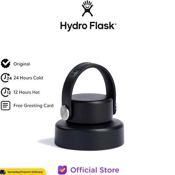 Jual Hydro Flask Wide Mouth Flex Chug Cap - Black | Shopee Indonesia