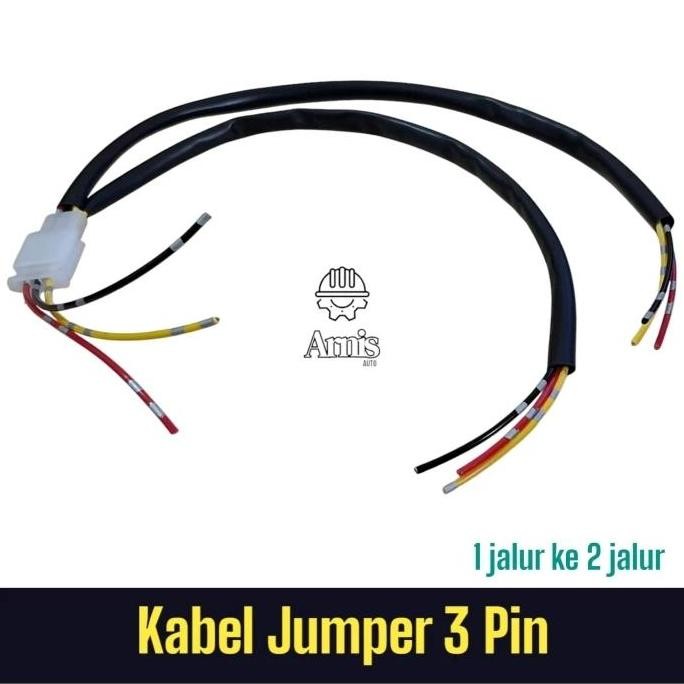 Jual Promo Kabel Jumper Splitter Extention Soket Y Lampu Sorot 2 Mode ...
