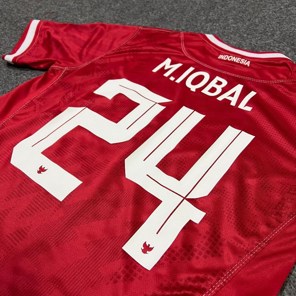 Jual Original Kaos Sepak Bola Timnas Indonesia Logo Bordir / Jersey ...