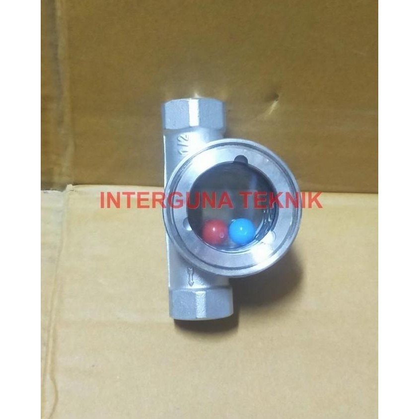 Jual KAORU- Sight Glass Ball ukuran 2" inch DN-50 / Flow indicator ...