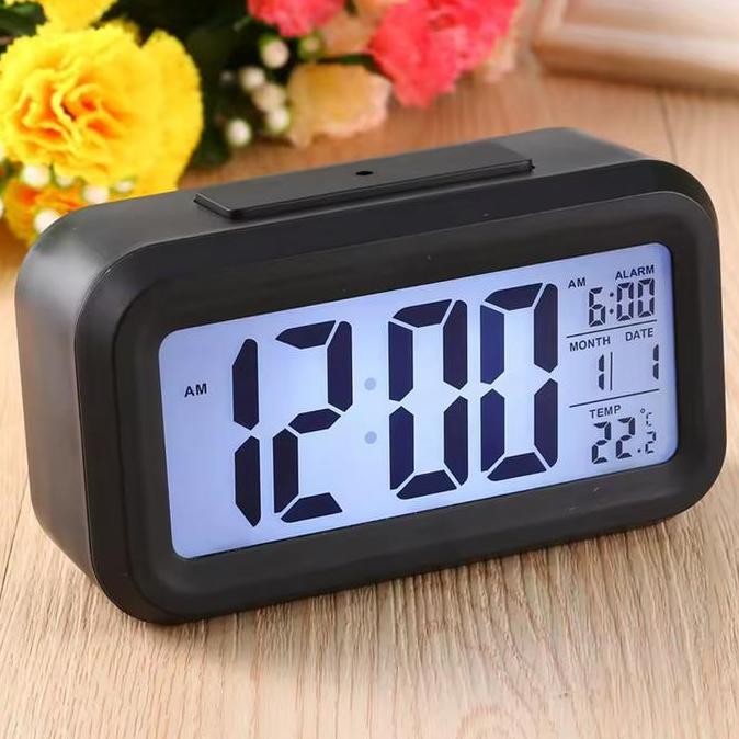 Jual DV13 >> Jam Weker Digital Smart Alarm Clock Meja Suhu Ruangan ...