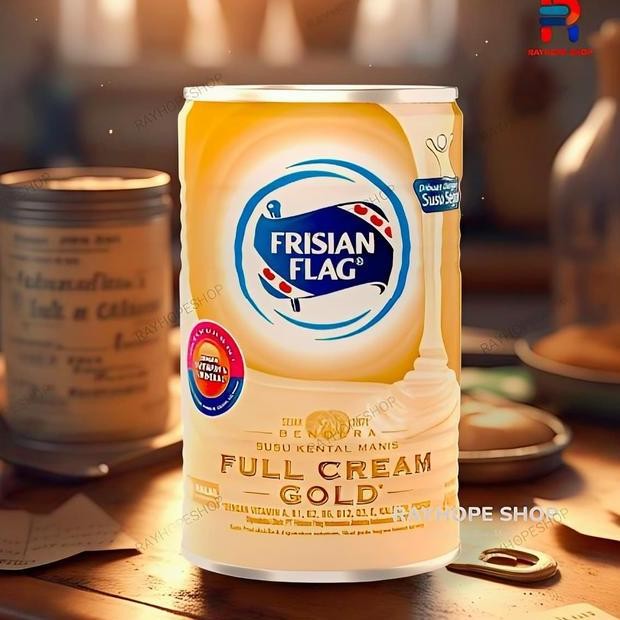 Jual Susu Kental Manis Skm Bendera Frisian Flag Kaleng Full Cream Gold ...