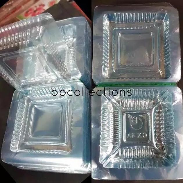 Jual 100pcs Mika Box Gx6 Gx6A Gosyen untuk tempat risol makanan kue ...