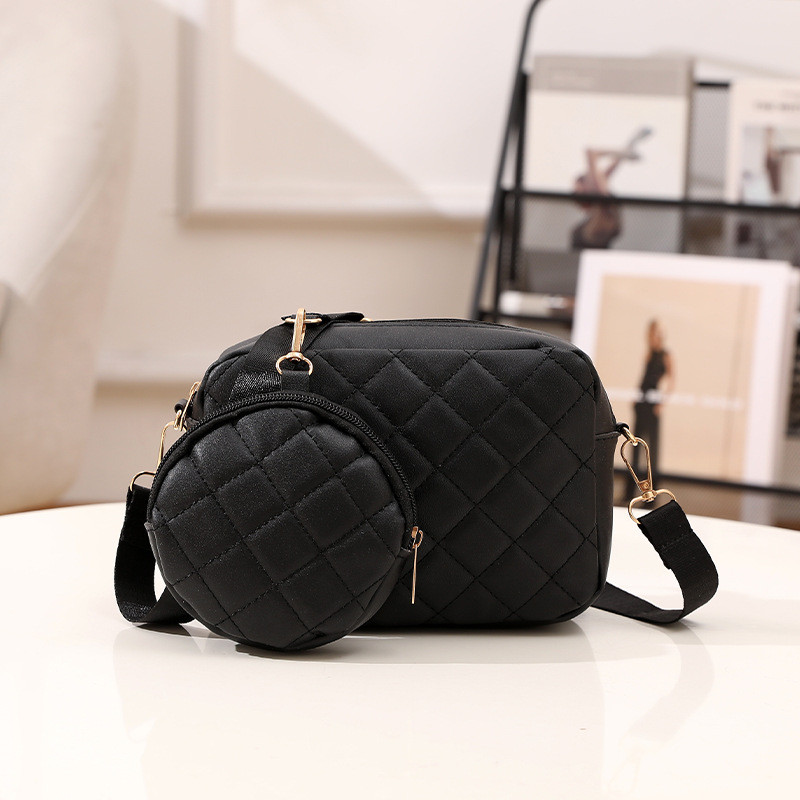Jual [Amy]Tas penyimpanan ponsel dua potong gaya Chanel kecil, tas ...
