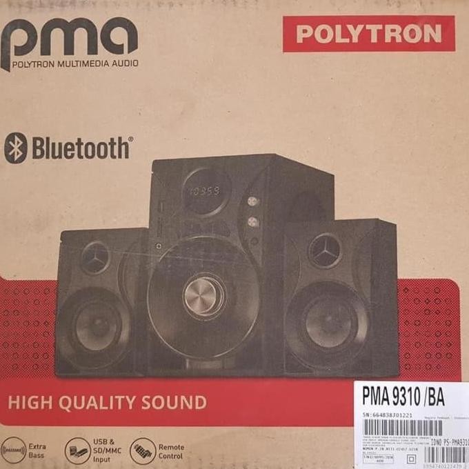 Jual Polytron Speaker Pma9310 / Pma-9310 Garansi Resmi Bass Bluetooth ...