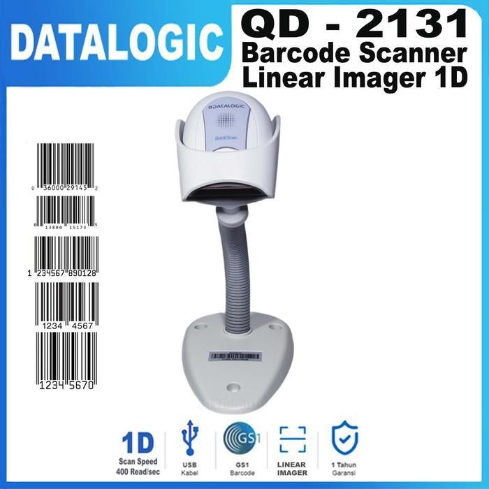 Jual Scanner Barcode Datalogic Qd2131 - Qd 2131 - Qd-2131 Quickscan ...