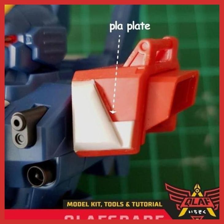 Jual (GUNDAM) PLA PLATE TAMIYA SHEET PLA MODEL CUSTOM PART GUNDAM ...