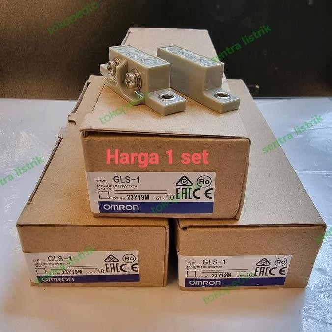 Jual Magnetic Switch Gls-1 (Gls-S1+Gls-M1)Omron Restock! | Shopee Indonesia