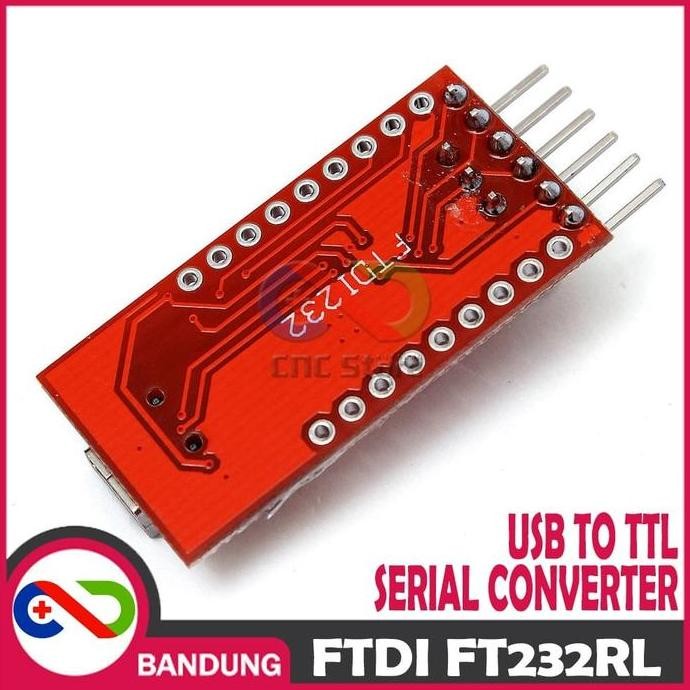 Jual [CNC] FTDI FT232RL FT232 USB TO TTL SERIAL CONVERTER ADAPTER ...