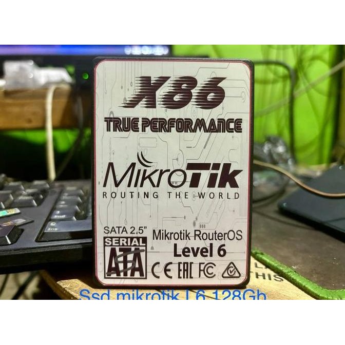 Jual SSD Mikrotik Level 6 64Bit (X86_64) Bisa Upgrade/Downgrade - 32Gb ...