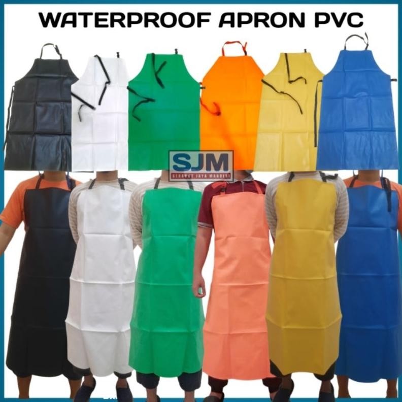 Jual APRON PVC doff industri 1 Sisi celemek pupuk anti air atau anti ...